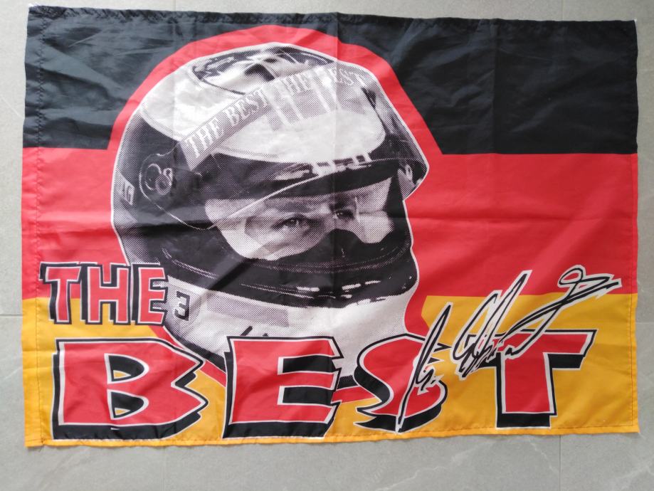 Zastava Michael Schumacher formula 1