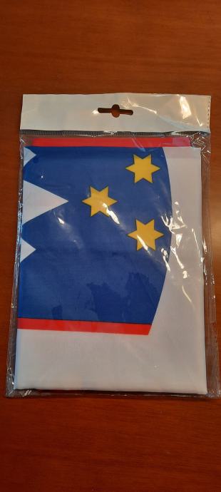 ZASTAVA SLOVENIJE 150X90-BOLJŠA KVALITETA,NOVO! Z RINKO ZA KARABIN