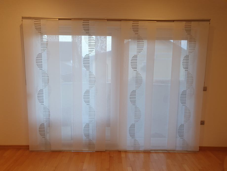 Panelne zavese in nosilci/vodila za panelne zavese IKEA