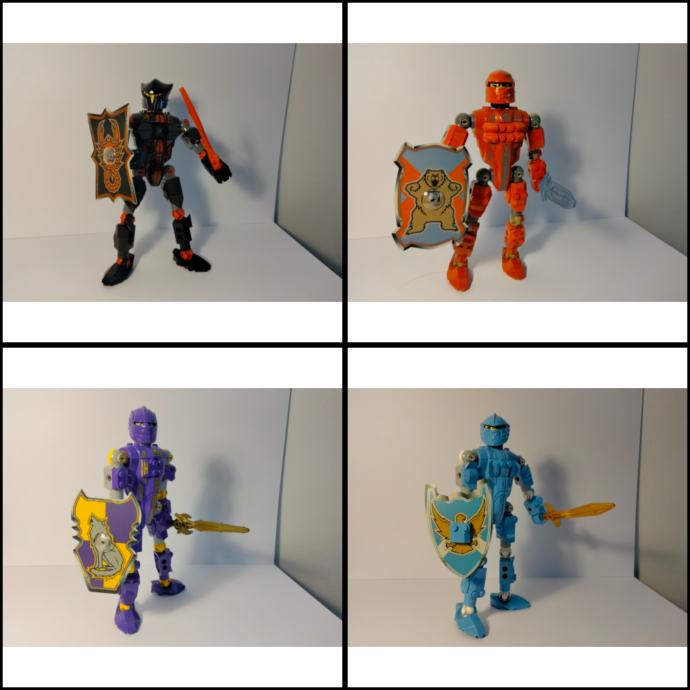 Bionicle, lego vitezi, Gormiti in razne figure