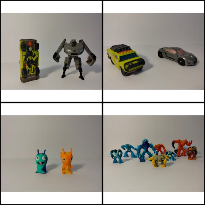 Bionicle, lego vitezi, Gormiti in razne figure