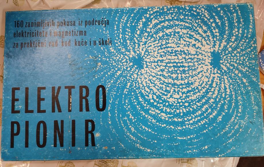 Elektro pionir retro igra Jugoslavija SFRJ vintage elektrotehnika