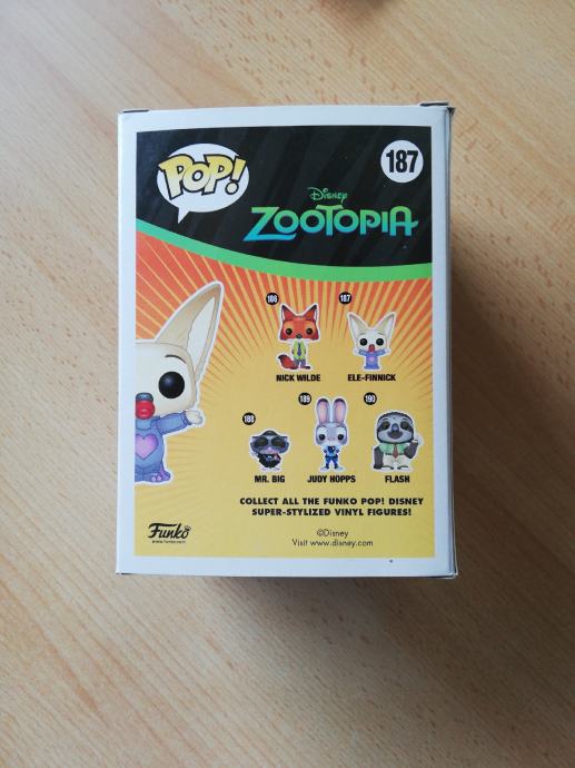 Funko POP, Ele-Finnick, Zootopia, figura