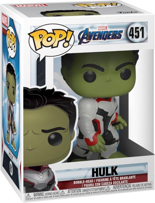 Funko Pop Marvel Avengers Endgame Hulk with Taco - novo