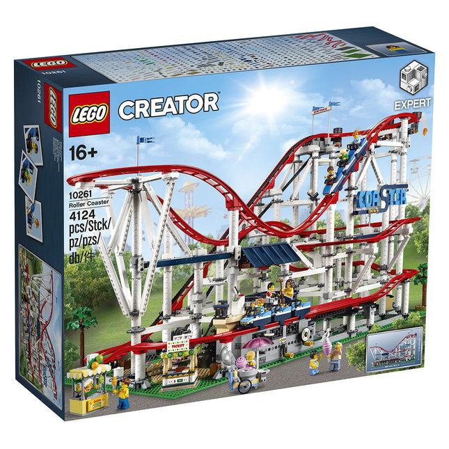 Lego 10261 roller coaster