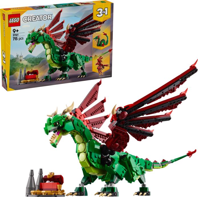LEGO Creator Medieval Dragon številka 31161 - novo