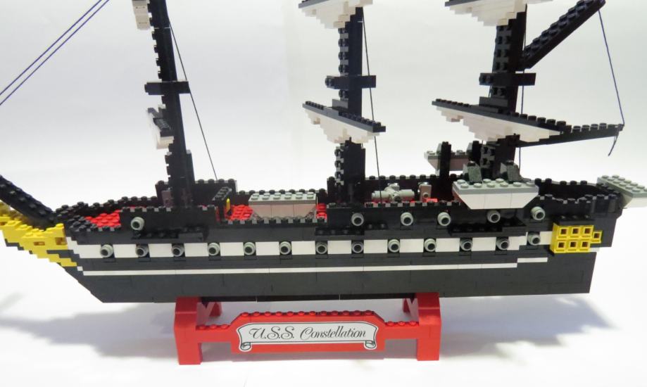 Lego Hobby set 398 - U.S.S. Constellation - s škatlo, navodili +poster