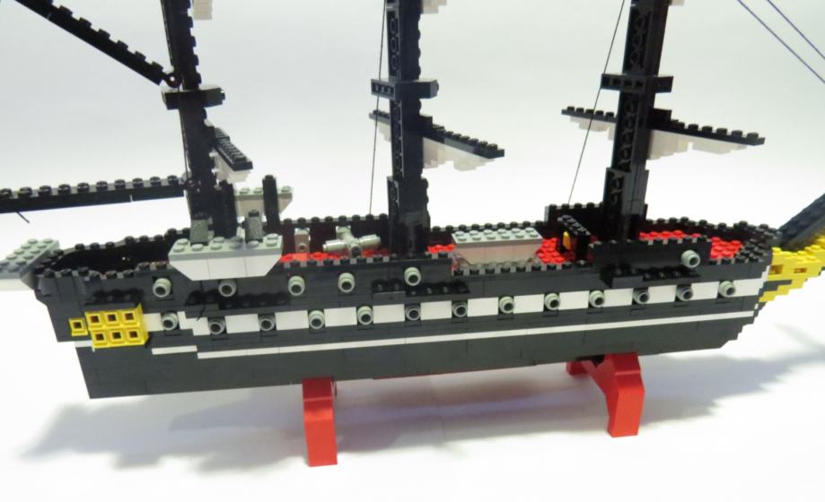 Lego Hobby set 398 - U.S.S. Constellation - s škatlo, navodili +poster