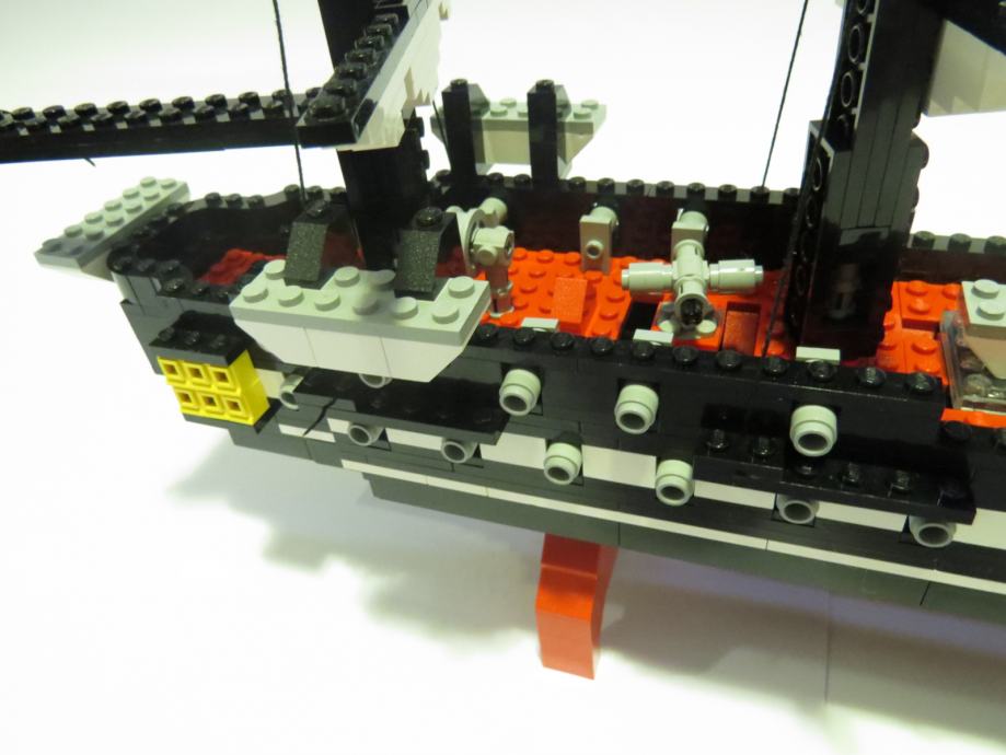 Lego Hobby set 398 - U.S.S. Constellation - s škatlo, navodili +poster