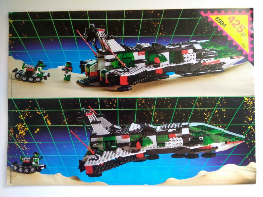 LEGO KOCKE LEGO SYSTEM 6984 SPACE POLICE II GALACTIC MEDIATOR