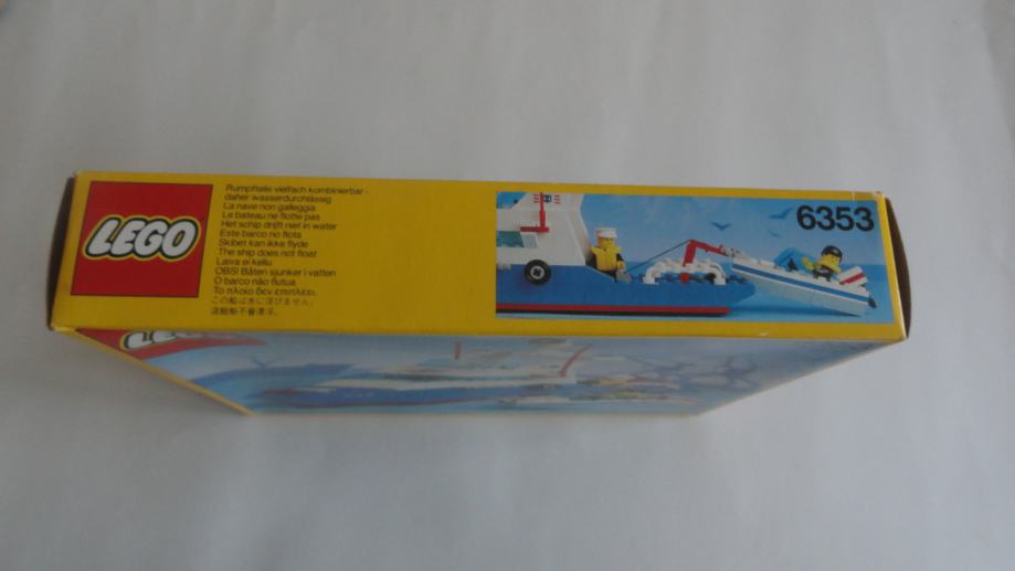 LEGO KOCKE - LegoCoastal Cutter 6353 1991