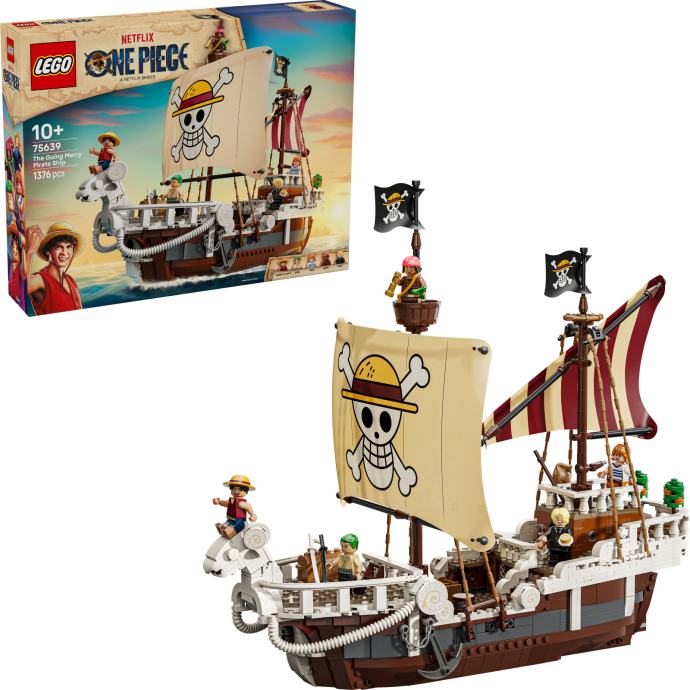 LEGO One Piece The Going Merry Pirate Ship številka 75639 - novo