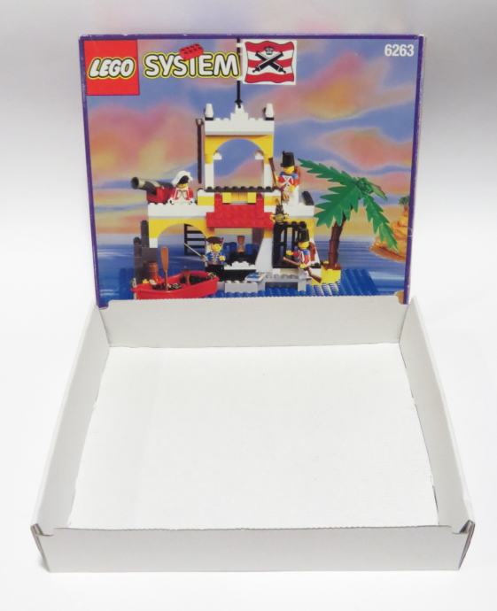 Lego Pirati 6263 (Imperial Outpost) - s škatlo in navodili