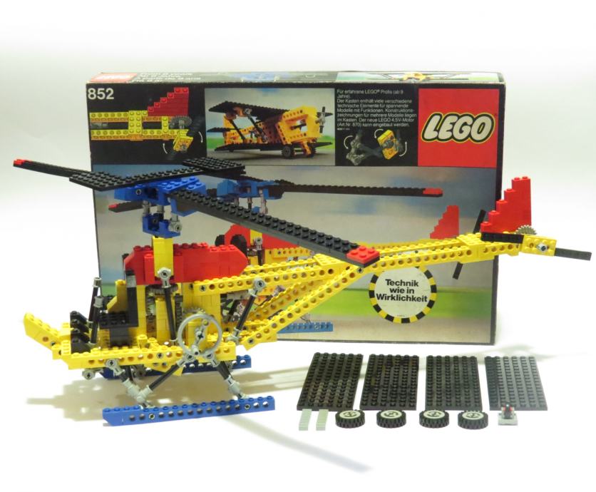 Lego Technic 852 - Helikopter - s škatlo (1977)