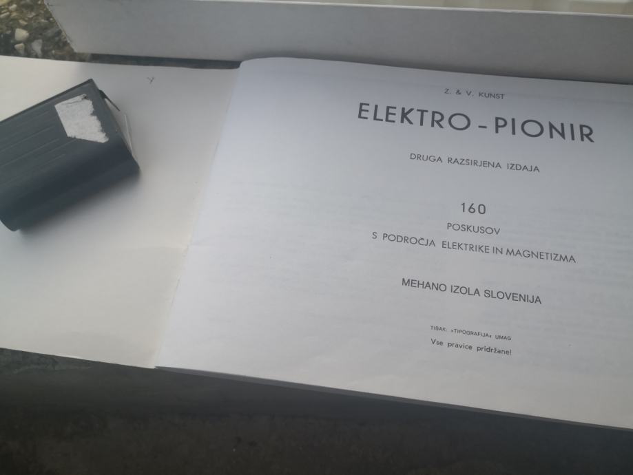 MEHANO ELEKTRO PIONIR 1966,mehanotehnika Izola,
