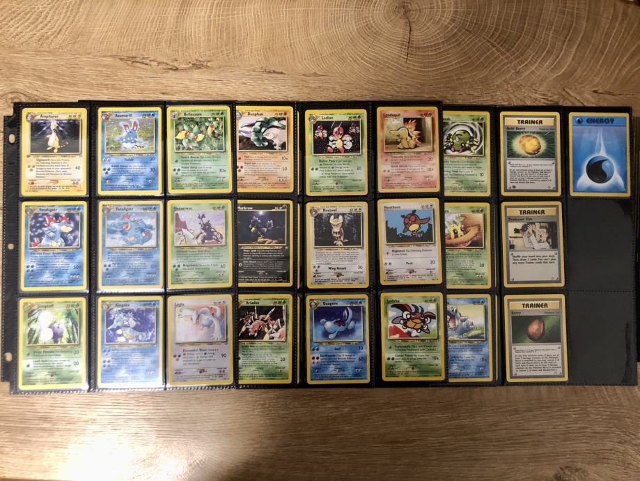 Pokemon - komplet Neo Genesis set