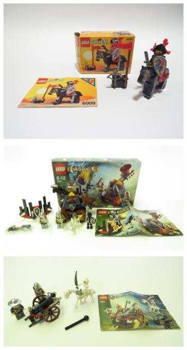 Različni seti Lego Vitezi - Set 6009, 7090 in 7091