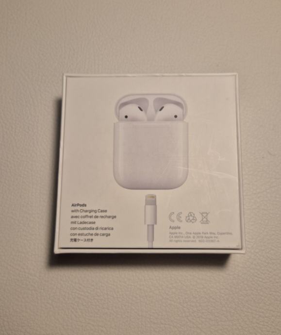 Apple AirPods škatla, prazna