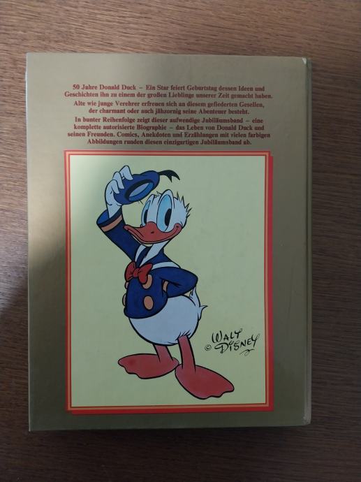 Knjiga walt disney ob 50letnici racman jaka 1980 s