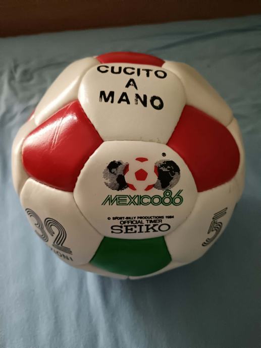 Mexico 1986 nogometna žoga nerabljena