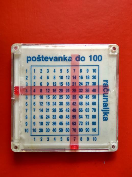 STARA DOBRA JUGO POŠTEVANKA DO 100 IN 200