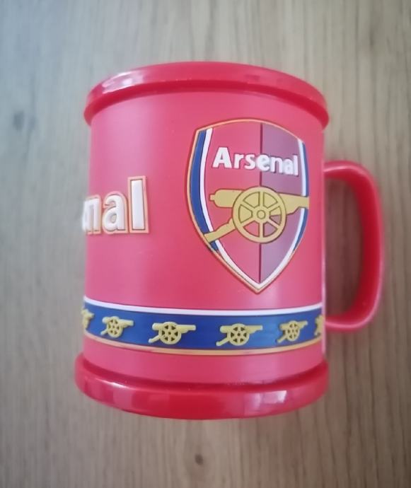 Skodelica ARSENAL PVC kozarec