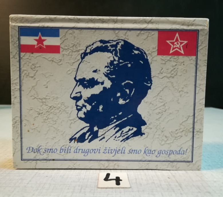 Spominski predmeti in razglednice - slike Josipa Broza - Tita