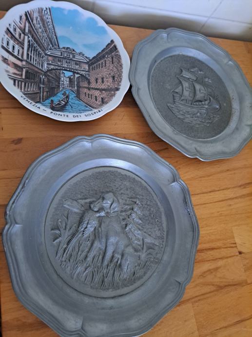 zbiratelski krozniki porcelan kositer