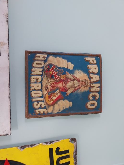 Železne , plehnate stare reklame