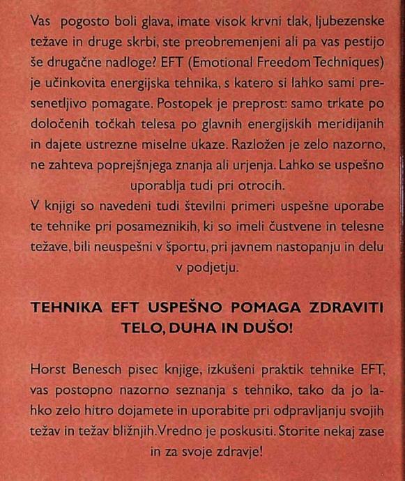 S TRKANJEM DO ZDRAVJA; ODPRAVLJANJE TELESNIH IN DUŠEVNIH TEŽAV S TEHNI