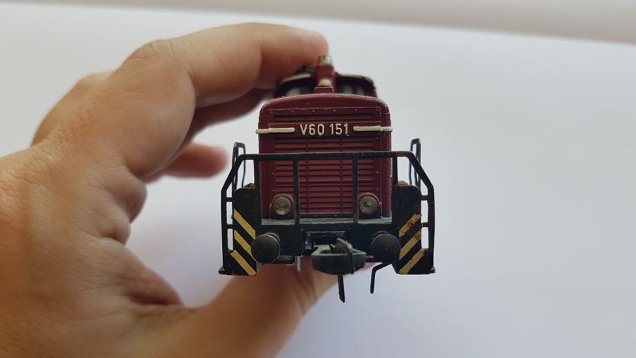 1:87 HO merilo FLEISCHMANN V60 151 dizel lokomotiva | vintage