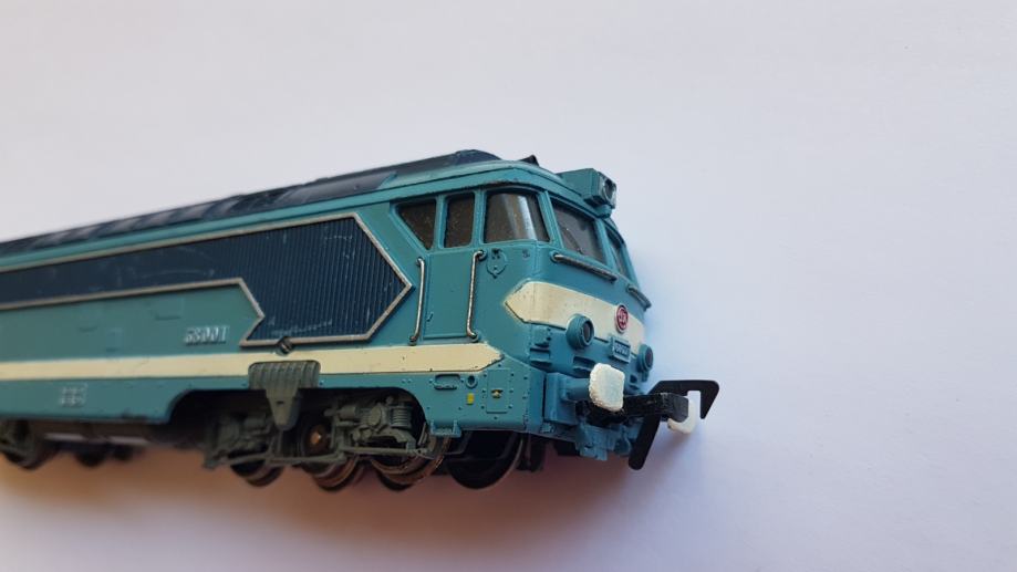 1:87 HO merilo SNCF 68001 dizel lokomotiva FLEISCHMANN VINTAGE