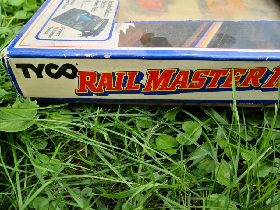 1990 MEHANO,TY RAIL MASTER 102 GIANT PIECE TRAIN SET 7422, lokomotiva,