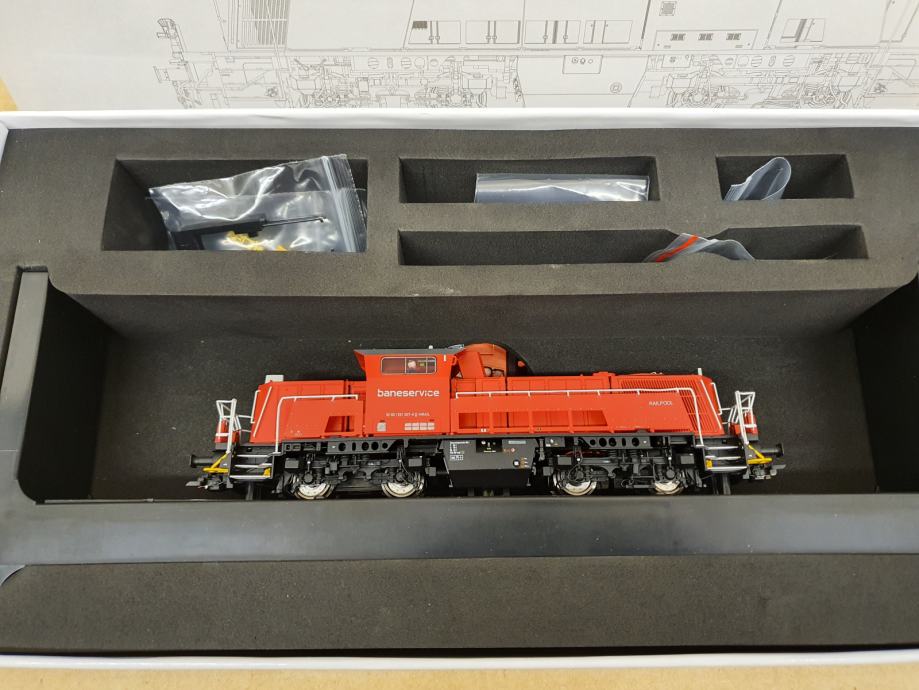 ESU model dizel lokomotive BR 261 Voitha Gravita merilo 1:87 (H0)