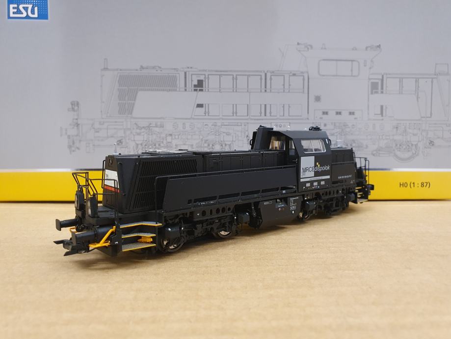 ESU model dizel lokomotive Voitha Gravita BR 261 MRCE merilo 1:87 (H0)