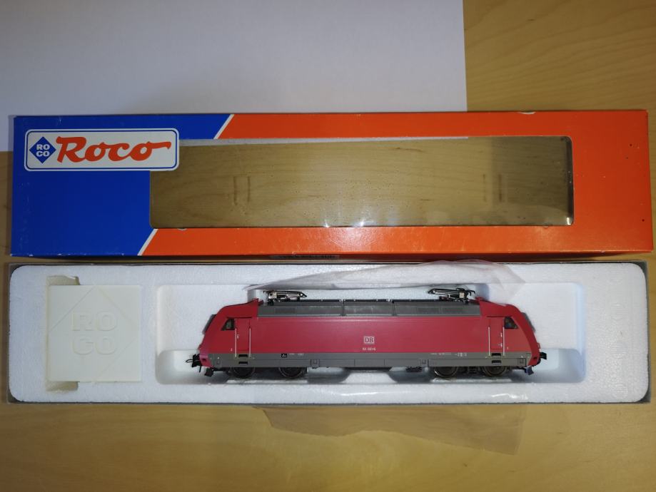 H0 Roco DC električna lokomotiva DB AG 101-001