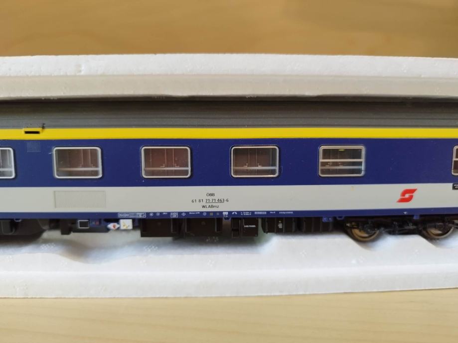 H0 Roco DC vagon spalnik ÖBB