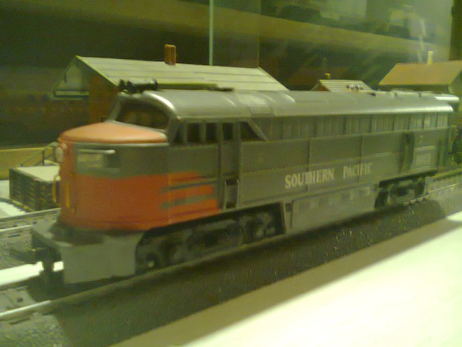 lokomotiva AHM/Mehano/Mehanotehnika FM Southern Pacific bloody nose
