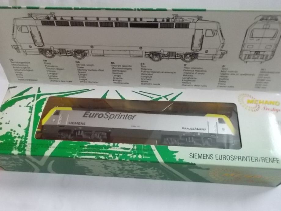Mehano eurosprinter H0