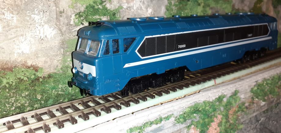 MEHANO lokomotiva SNCF 70000