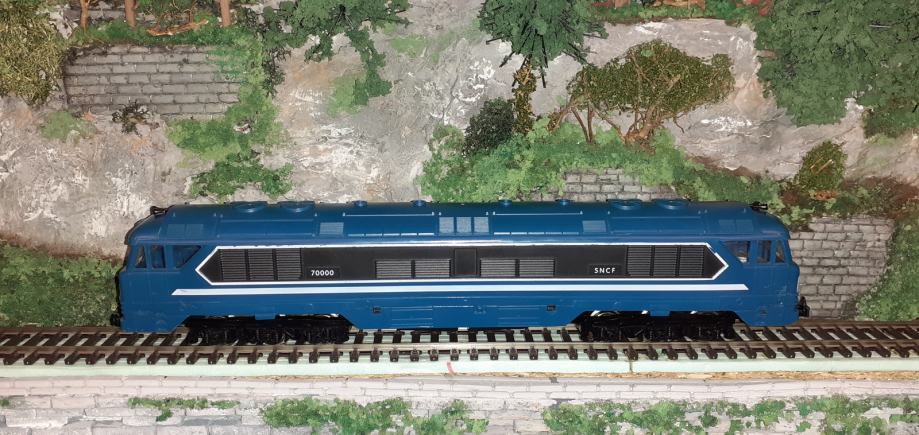 MEHANO lokomotiva SNCF 70000