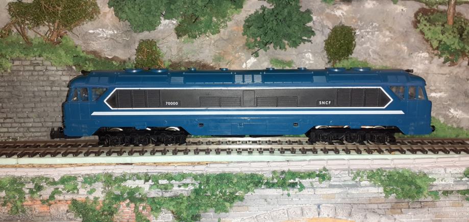 MEHANO lokomotiva SNCF 70000