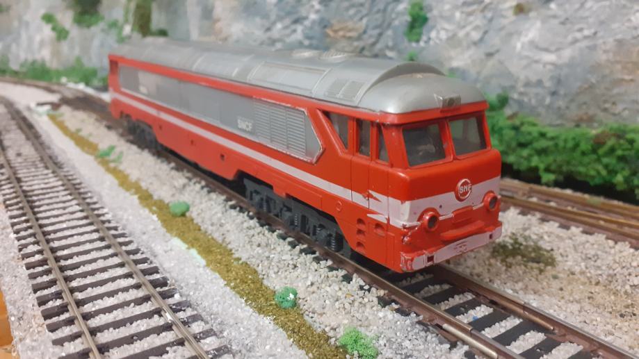 Mehano SNCF 70000 LOKOMOTIVA starejšega datuma