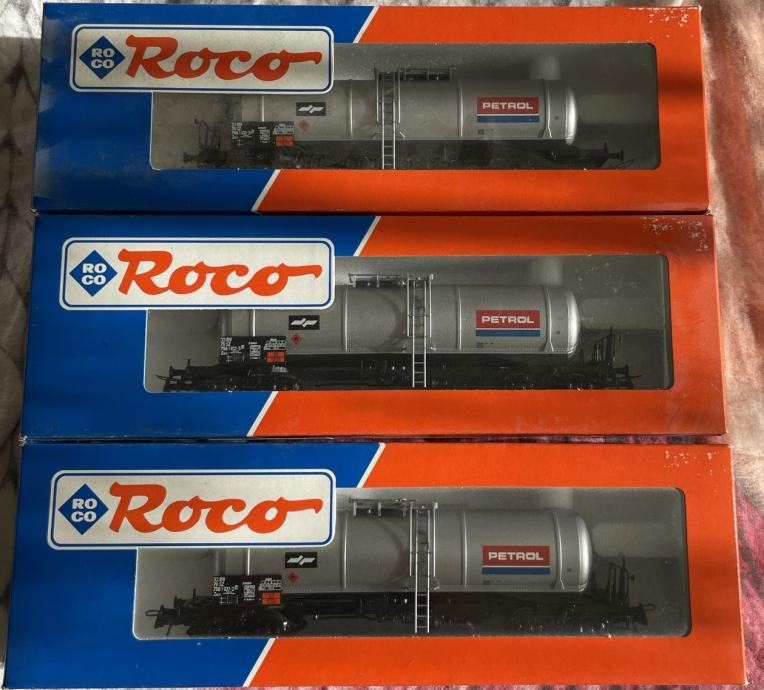 Roco 46783 47375 cisterne Petrol
