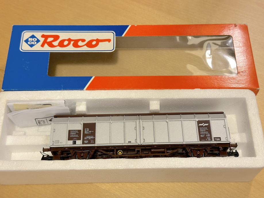 Tovorni vagon HO Roco 47449 SŽ Hbbins-z
