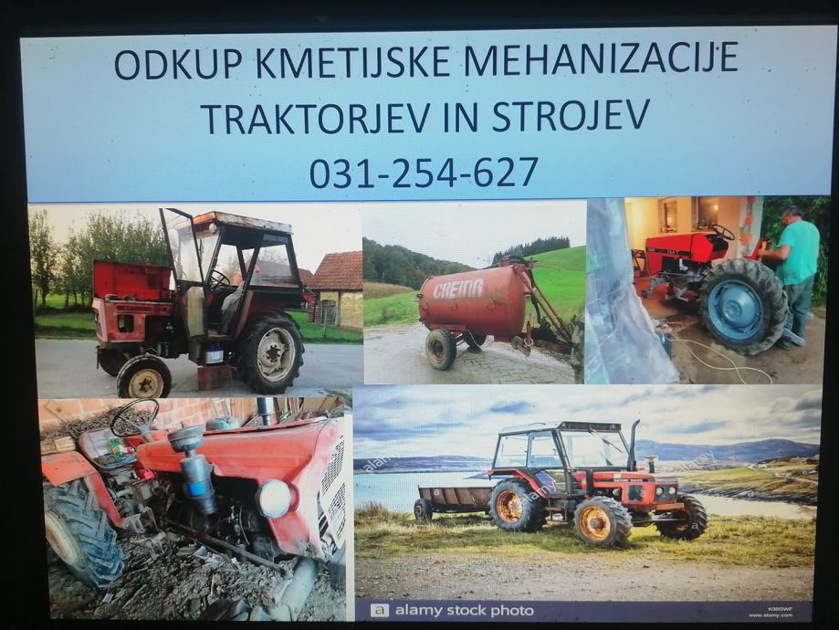 KUPIM TRAKTOR 4X2 ALI 4X4 V SLABSEM STANJU ALI DOBREM