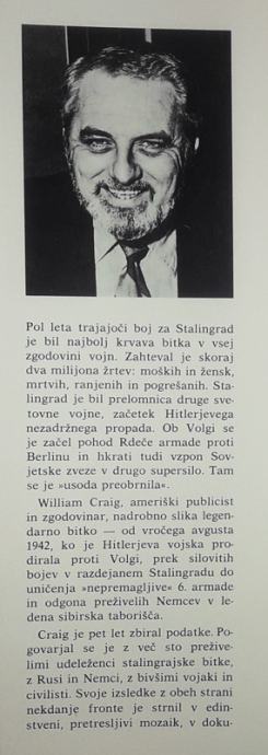 BITKA ZA STALINGRAD, William Craig