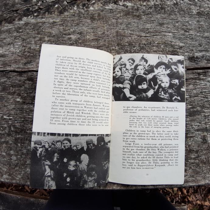 Brošura taborišče Auschwitz Aušvic 1940 - 1045 Kazimierz Smolen