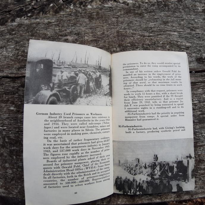 Brošura taborišče Auschwitz Aušvic 1940 - 1045 Kazimierz Smolen