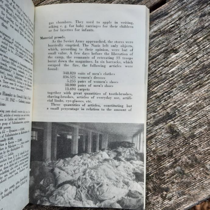 Brošura taborišče Auschwitz Aušvic 1940 - 1045 Kazimierz Smolen